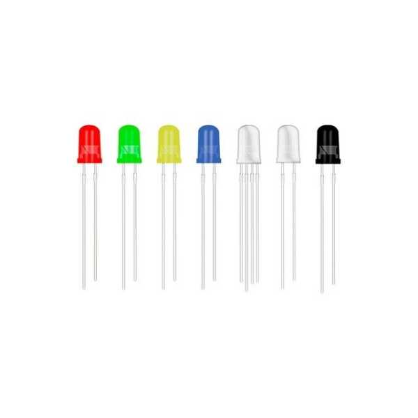 2V 20mA 5mm Şeffaf Kırmızı Led 28mm Bacak Uzunluğu Satın Al | Görsu ...